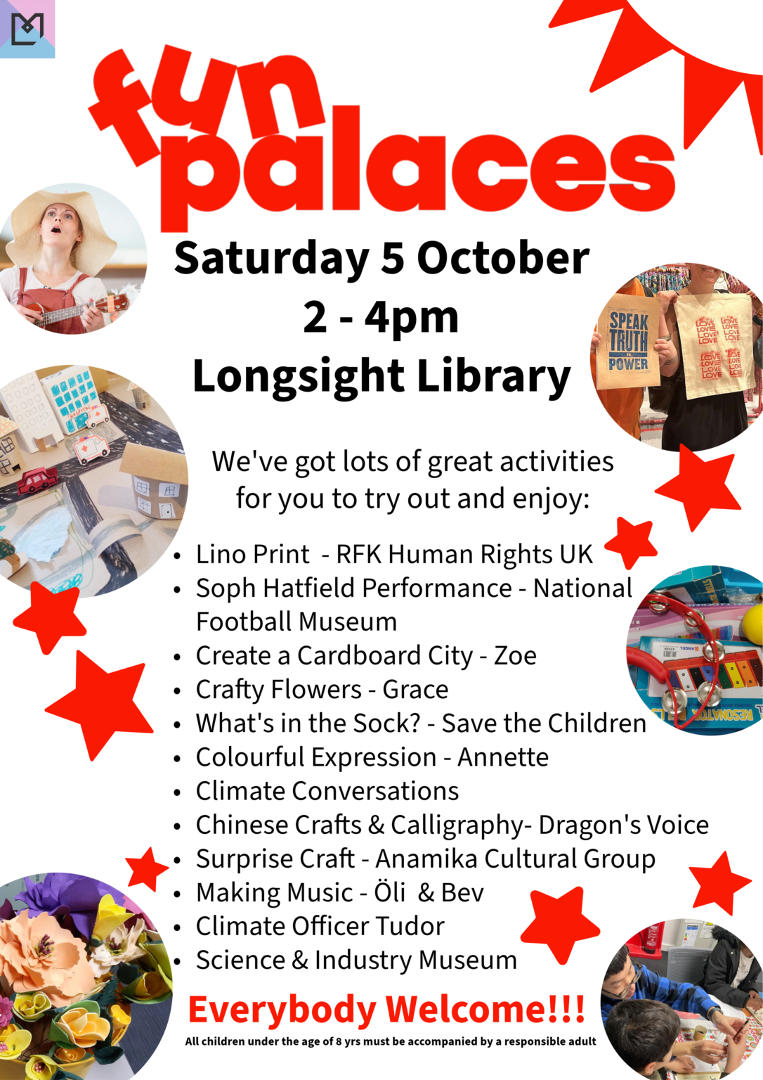 Fun Palace - Longsight Library - Loads To Do